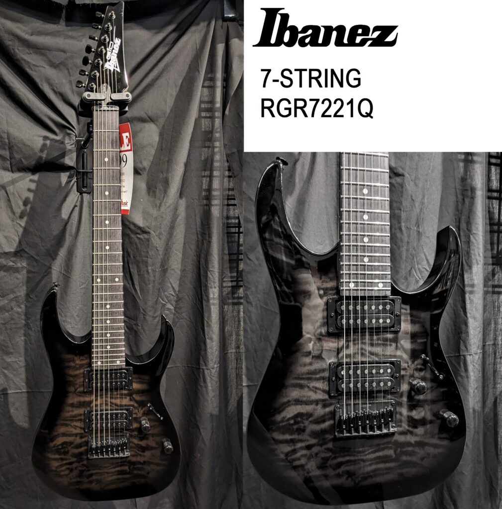 Ibanez GRG7221Q 7 String – Murphy's Music