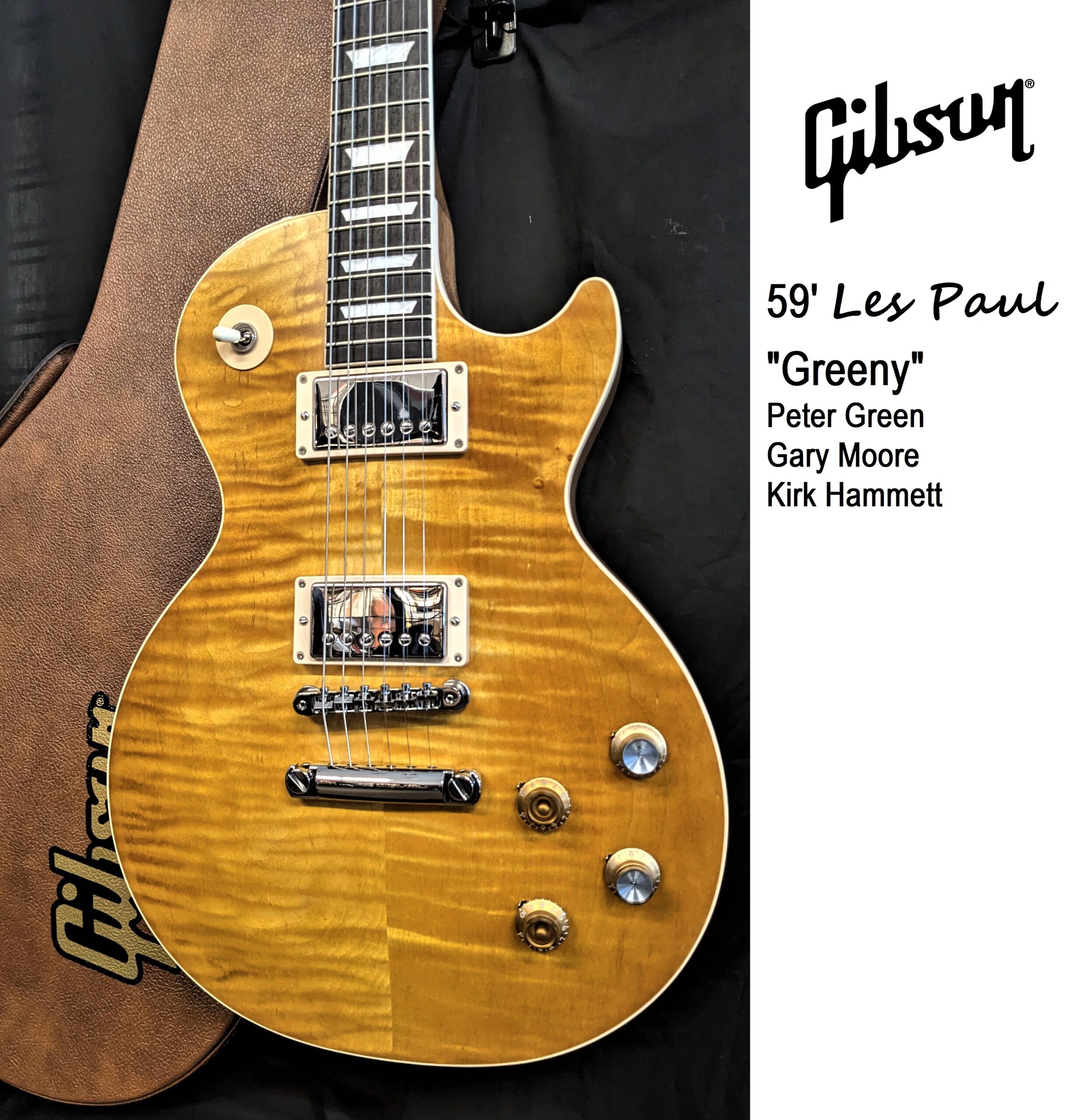 ”Greeny” Les Paul Standard Kirk Hammett – Murphy's Music