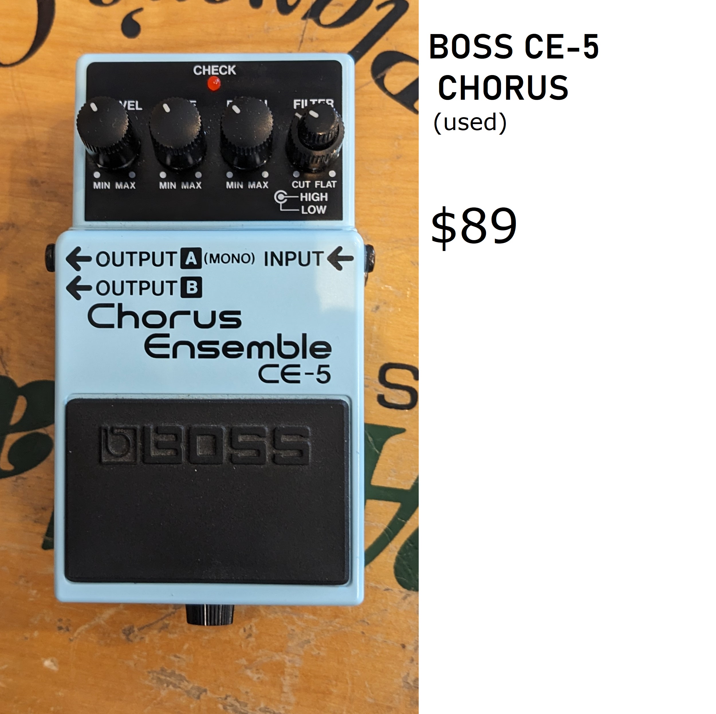 BOSS CE-5 Chrous Ensemble (Used) – Murphy's Music
