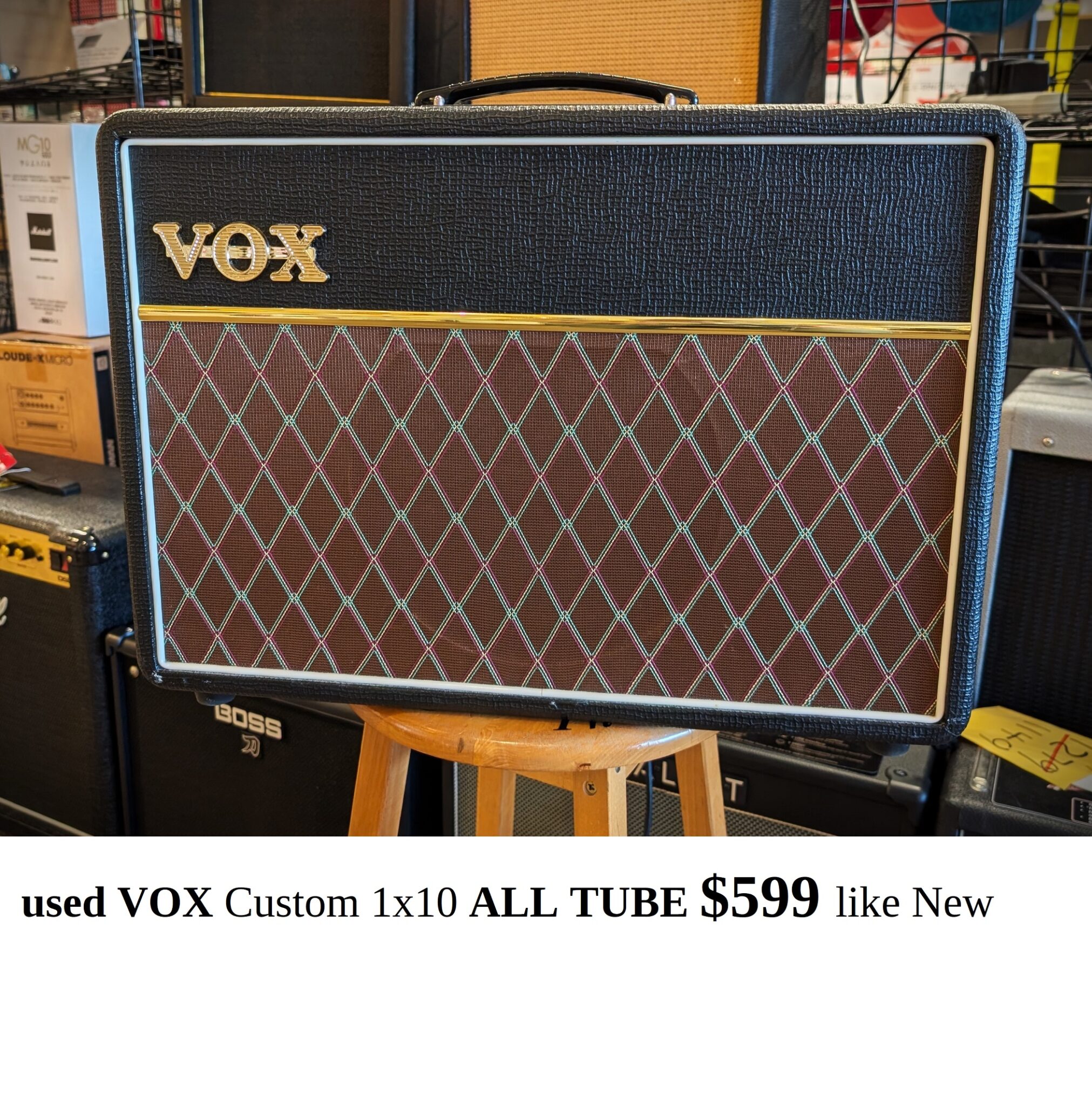 Vox AC10 All Tube (Like NEW) – Murphy's Music
